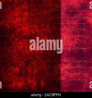 Wrapping paper with colored books Stock Photo - Alamy