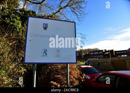 Exterior pictures of Campus Bryncethin home of Ysgol Bryn Castell Stock ...