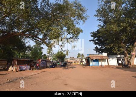 Garbeta railway station area at Garbeta, West Midnapore, West Bengal ...
