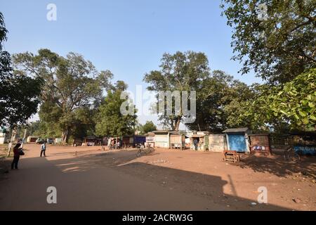 Garbeta railway station area at Garbeta, West Midnapore, West Bengal ...