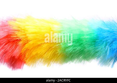 Soft colorful duster isolated Stock Photo - Alamy