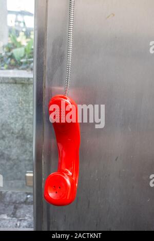 Telephone booth of the Austrian Telekom Stock Photo - Alamy