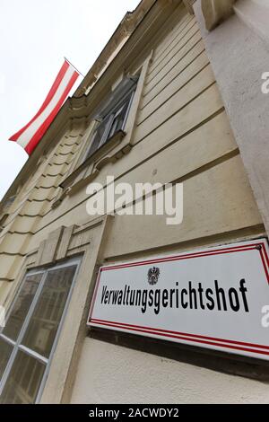 Austrian Administrative Court of Justice in Vienna Stock Photo - Alamy