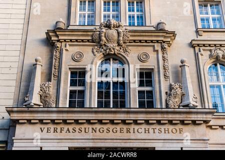 Vienna, Constitutional Court Stock Photo - Alamy