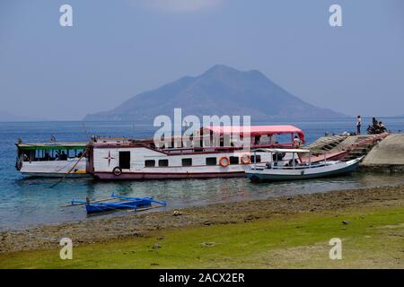 Indonesia Alor Island - Alor Ferry port Alor Kecil Stock Photo - Alamy