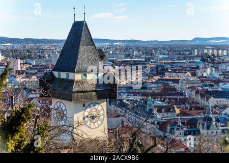 Austria, Styria, Graz, Uhrturm Stock Photo - Alamy