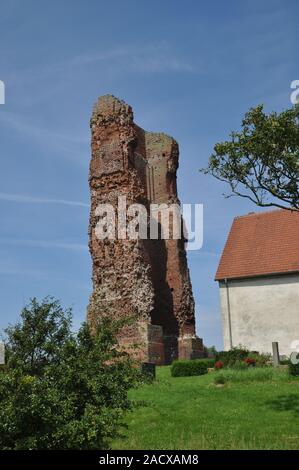 Old Church at Pellworm Stock Photo - Alamy
