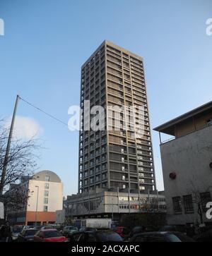 AFE Tower in Frankfurt Stock Photo - Alamy