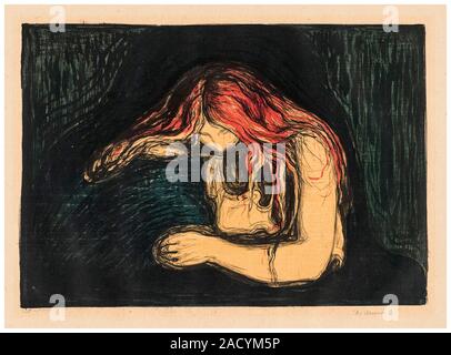 Edvard Munch Vampire Stock Photo - Alamy