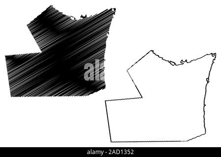 Hawalli Governorate (State of Kuwait, Governorates of Kuwait) map ...