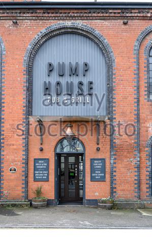 Wales, Swansea, Maritime Quarter, The Pumphouse Stock Photo - Alamy