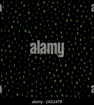 Boolean data with Binary code digital technology background. Abstract background with program ...