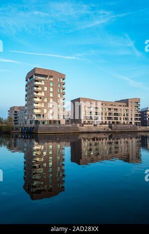 Modern buildings in the city Rostock, Germany Stock Photo - Alamy