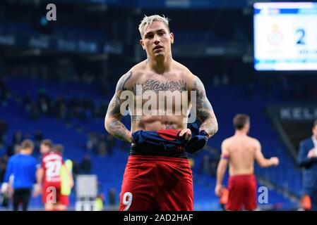 Chimy Avila of CA Osasuna during the La Liga match between Villarreal ...