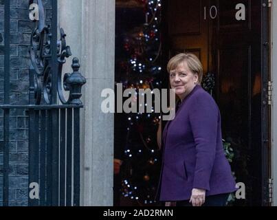 Chancellor of Germany Angela Merkel arrives on the first day of the EU ...