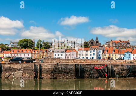Houses in St Monans East Neuk Fife Stock Photo - Alamy