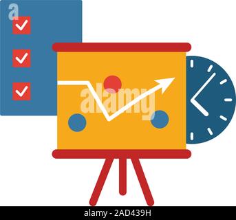 Planning outline icons collection. Scheme, Arrangement, Program, Design ...