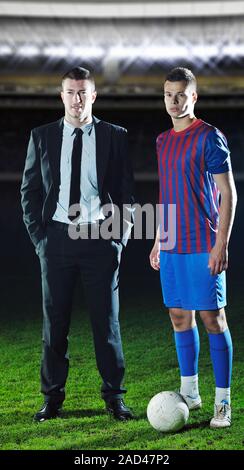 professional sport manager and coach Stock Photo - Alamy