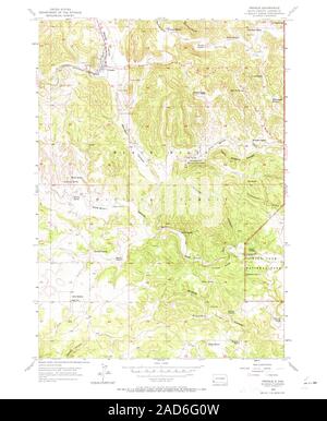 Pringle, South Dakota, map 1956, 1:24000, United States of America by ...