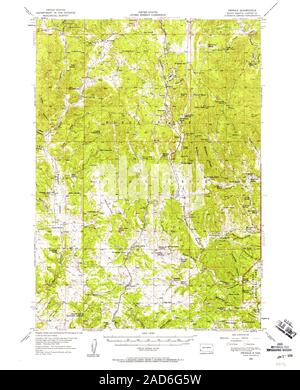 Pringle, South Dakota, map 1956, 1:24000, United States of America by ...
