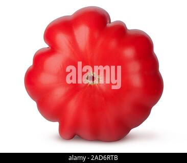 Fresh heirloom tomato bottom view Stock Photo - Alamy