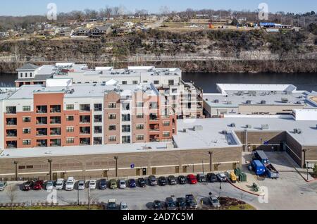 Aerial view of Branson Stock Photo - Alamy