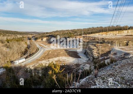 Aerial view of the Lake Ozark at Missouri Stock Photo - Alamy
