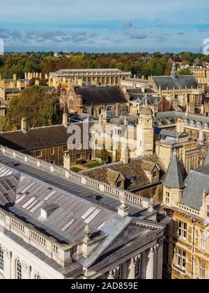Cambridge Aerial View Stock Photo - Alamy