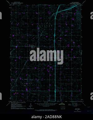 Tea, South Dakota, map 1962, 1:24000, United States of America by ...