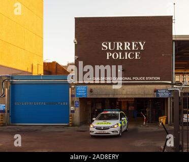 Surrey Police Station building in Guildford town, Surrey, England, UK ...