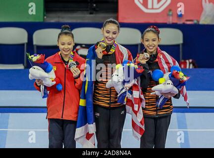 Farah Ann Abdul Hadi of Malaysia during the competition of the final ...