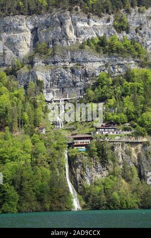 St. Beatus Caves on the Beatenberg, Switzerland Stock Photo - Alamy