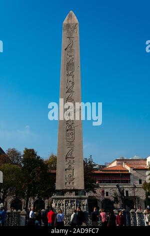 ISTANBUL, TURKEY - NOVEMBER 18: Sultanahmet Hippodrome Square at the ...