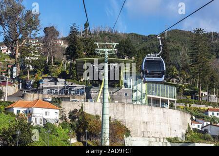 cable car station, Monte, Funchal, Madeira, Portugal, Europe Stock ...