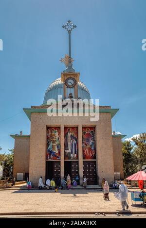 Debre Libanos, monastery in Ethiopia, lying northwest of Addis Ababa in ...