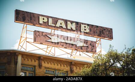 Street Sign the Direction Way to Innovation Stock Photo - Alamy