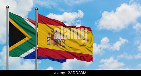 Spanish vs South Africa, African New Year celebration sparkling ...