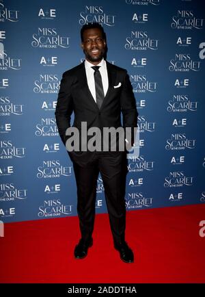 Ansu Kabia at the Miss Scarlet and the Duke World Premiere TV screening ...