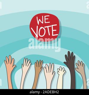 Political participation concept icon Stock Vector Image & Art - Alamy