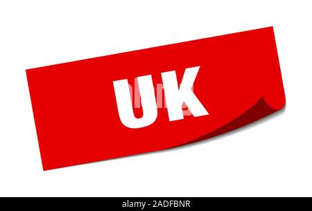 England sticker. England red square peeler sign Stock Vector Image ...