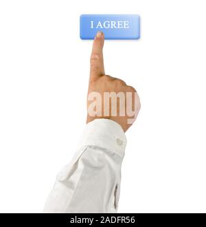 close up. man pressing the command key on his laptop Stock Photo - Alamy
