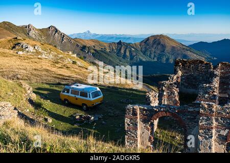 Col de Tende - France Italie Stock Photo - Alamy