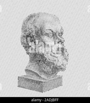 Socrates vector portrait with line art. Classical Greek (Athenian ...