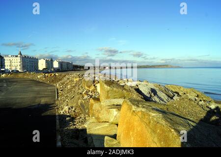 Mooragh Promenade looking North, Ramsey Isle of Man Stock Photo - Alamy
