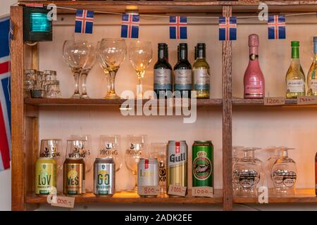 Icelandic Spirits and other selections of wines, Flately Island in ...