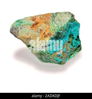 Chrysocolla (hydrated copper silicate) is a mineral and a minor ore of ...