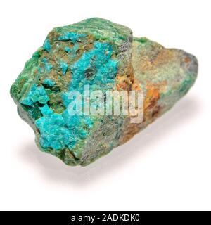 Chrysocolla (hydrated copper silicate) is a mineral and a minor ore of ...