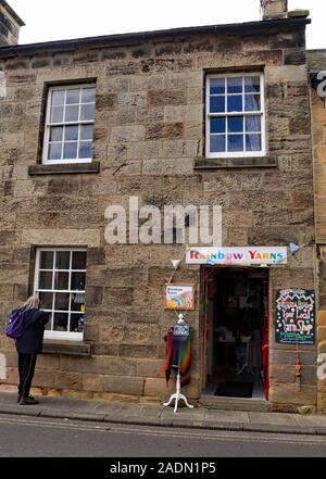 The market town of Rothbury in Northumberland, UK Stock Photo - Alamy
