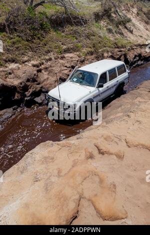 At South Ngkala Rocks - Fraser Island Stock Photo - Alamy