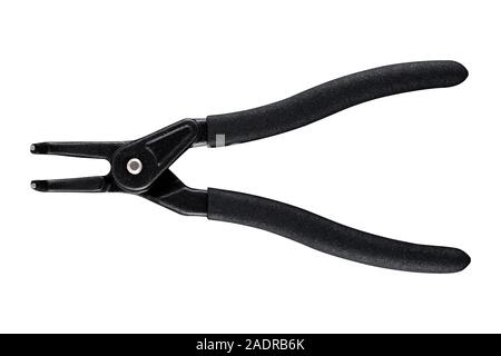 Black pliers for circlips - Snap rings or Seeger rings, orbis, placed ...